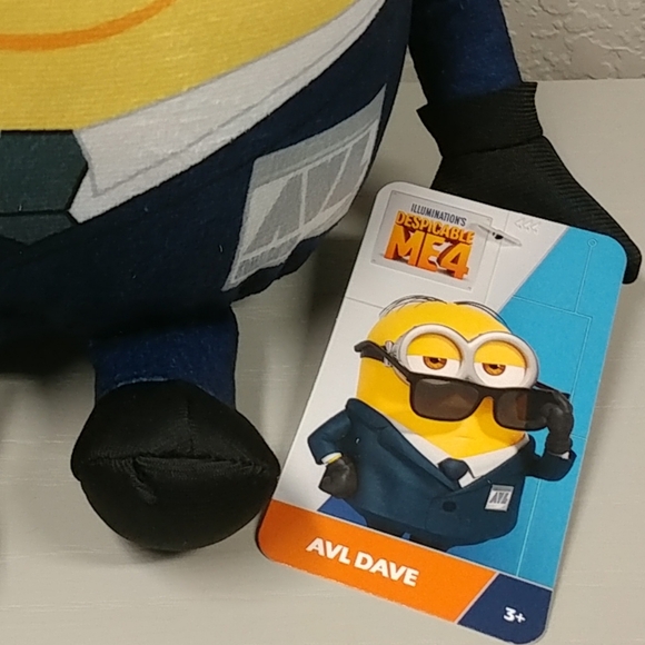 Universal | Toys | Despicable Me 4 Avl Dave Minion Suit Plush ...
